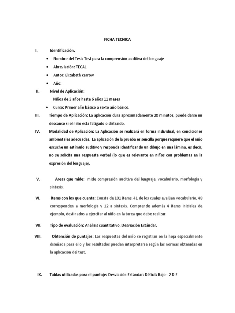 Comprensión auditiva del lenguaje: Una guía para la aplicación y ...
