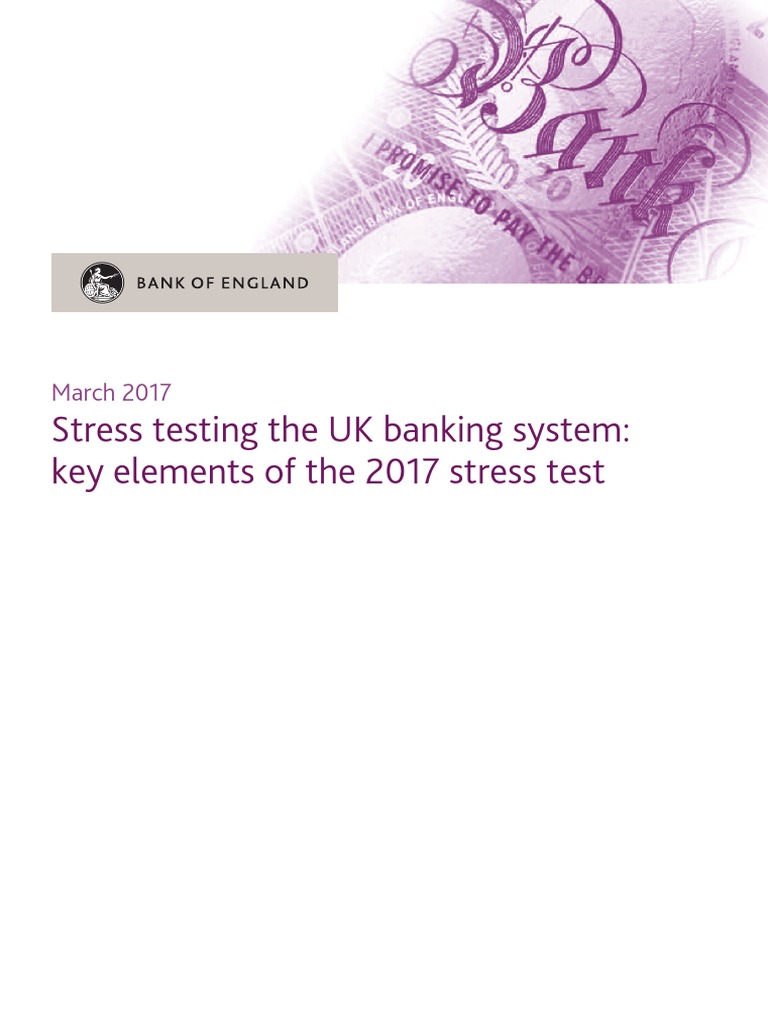 Key Elements - Stress Testing Bank of England | PDF | Macroprudential ...