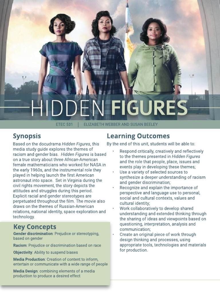 Hidden Figures (Final) | PDF | Gender Role | Sexism