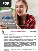 Plataforma ALEKS Instructivo Registro Estudiante | PDF | Crecimiento personal y profesional