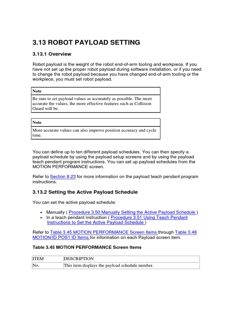 Payload Setting | PDF | Rotation Around A Fixed Axis | Calibration