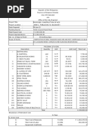 Construction Program of Works Sample | PDF | Framing (Construction) | Roof