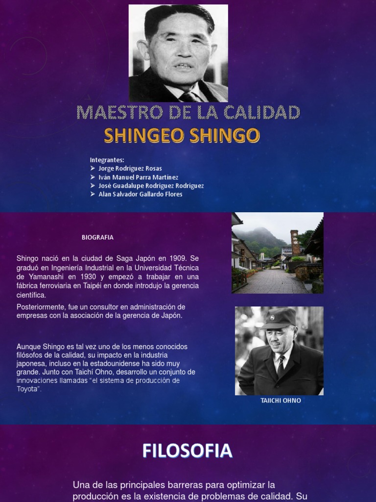 Shigeo Shingo Bibliografia | PDF | Science | Ingeniería