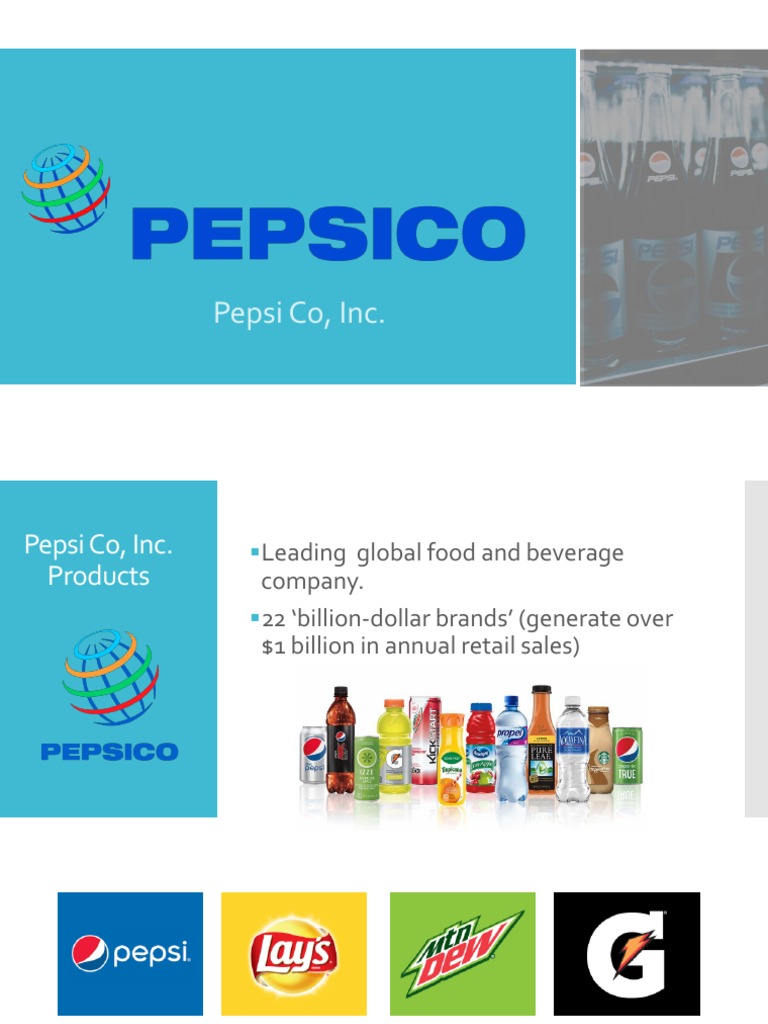Pepsicoinc | PDF | Pepsi Co | Beverages