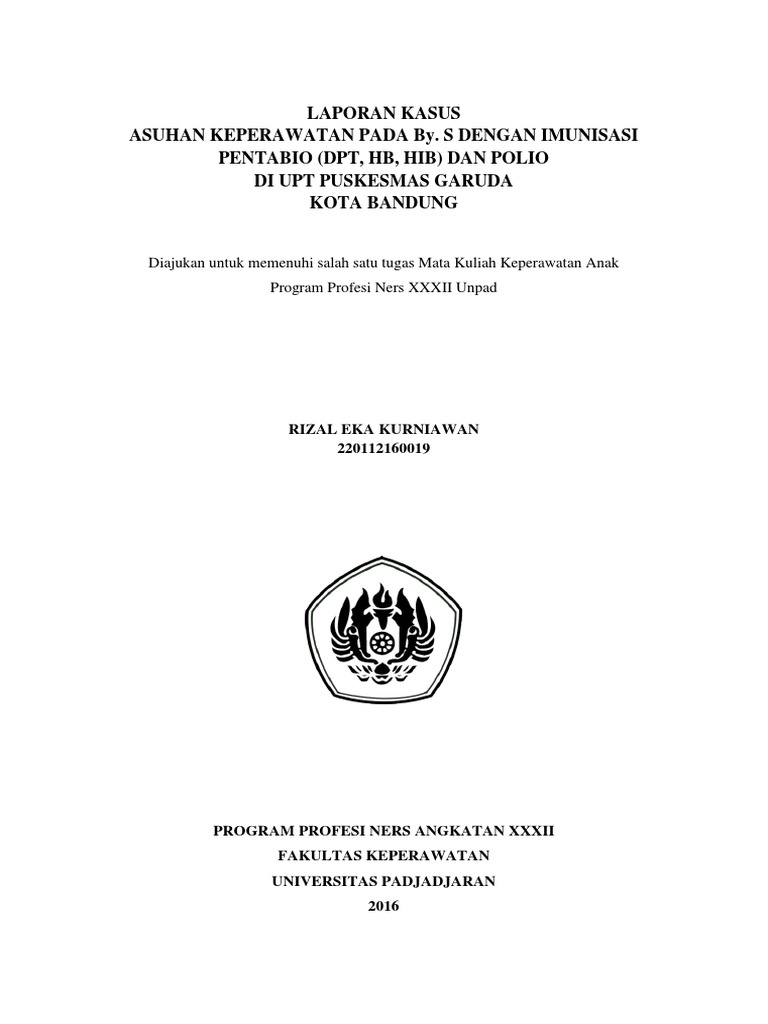 Imunisasi Pentabio pada Anak 4 Bulan | PDF