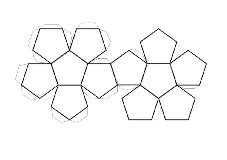 Molde de Dodecaedro | PDF