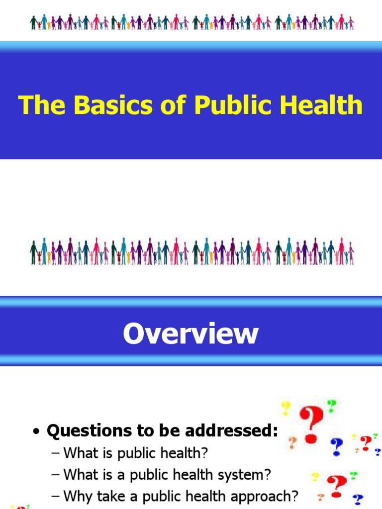 Public Health Essentials Guide | PDF | Public Health | Preventive ...