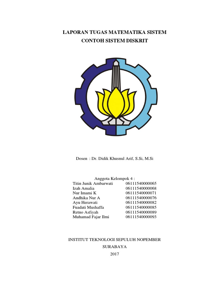 Kelompok 4 (Contoh Sistem Diskrit) | PDF