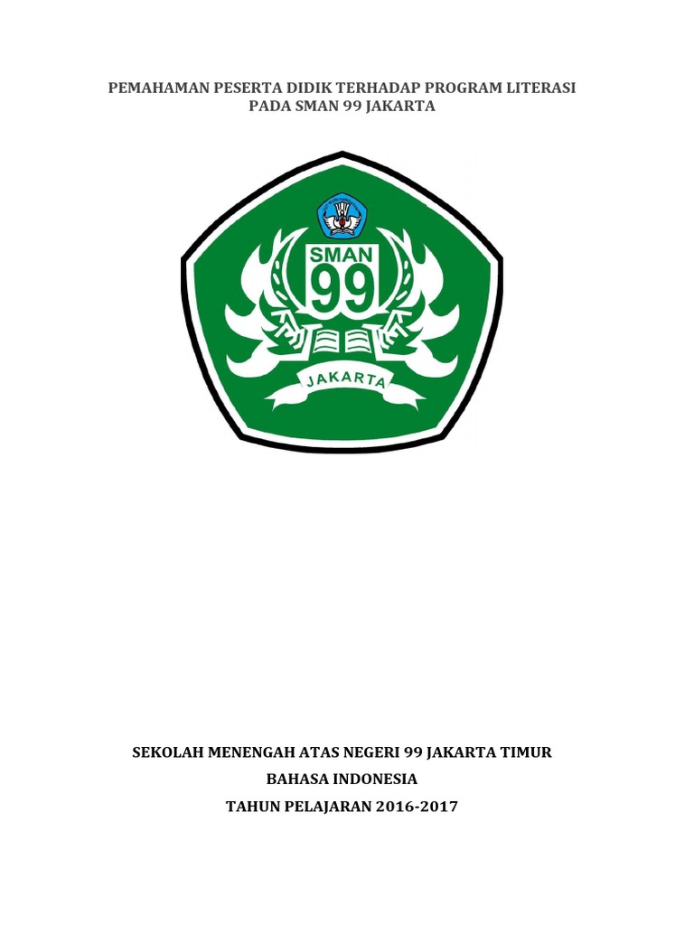 Literasi SMAN 99 | PDF