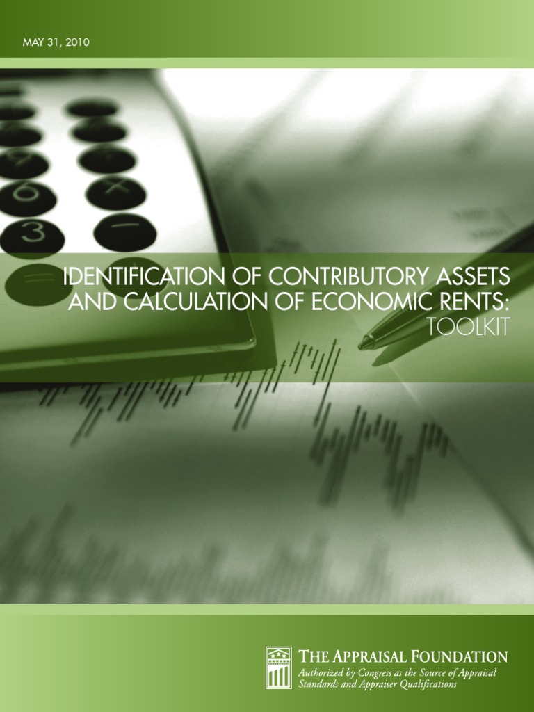 Identification of Contributory Assets and Calculation of Economic Rents ...