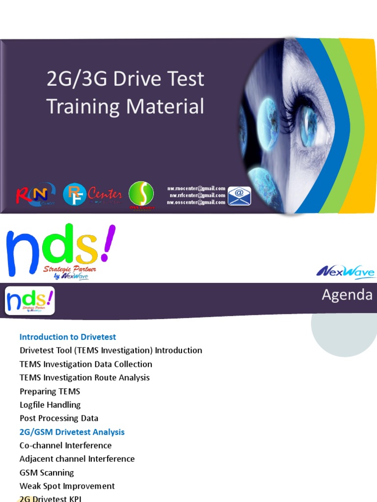 2G/3G Drive Test Training Material | PDF