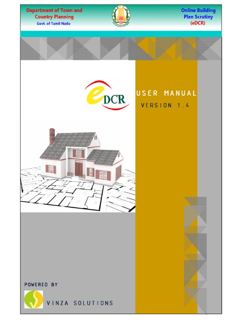 eDCR User Manual Version 1.4 | PDF | Stairs | Specification (Technical ...