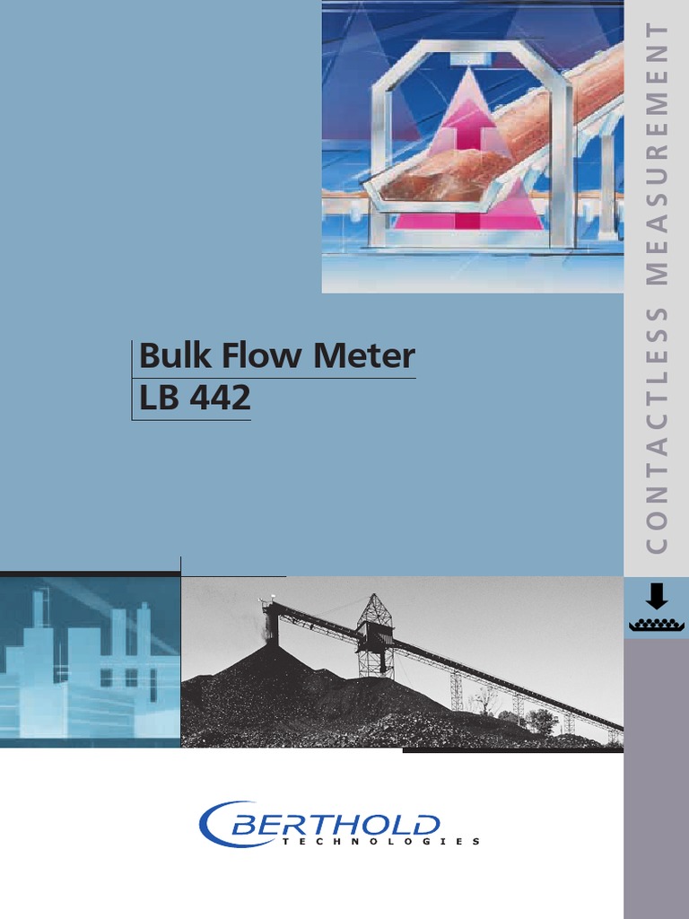 Berthold LB 442 Brochure | PDF | Radiation Protection | Flow Measurement