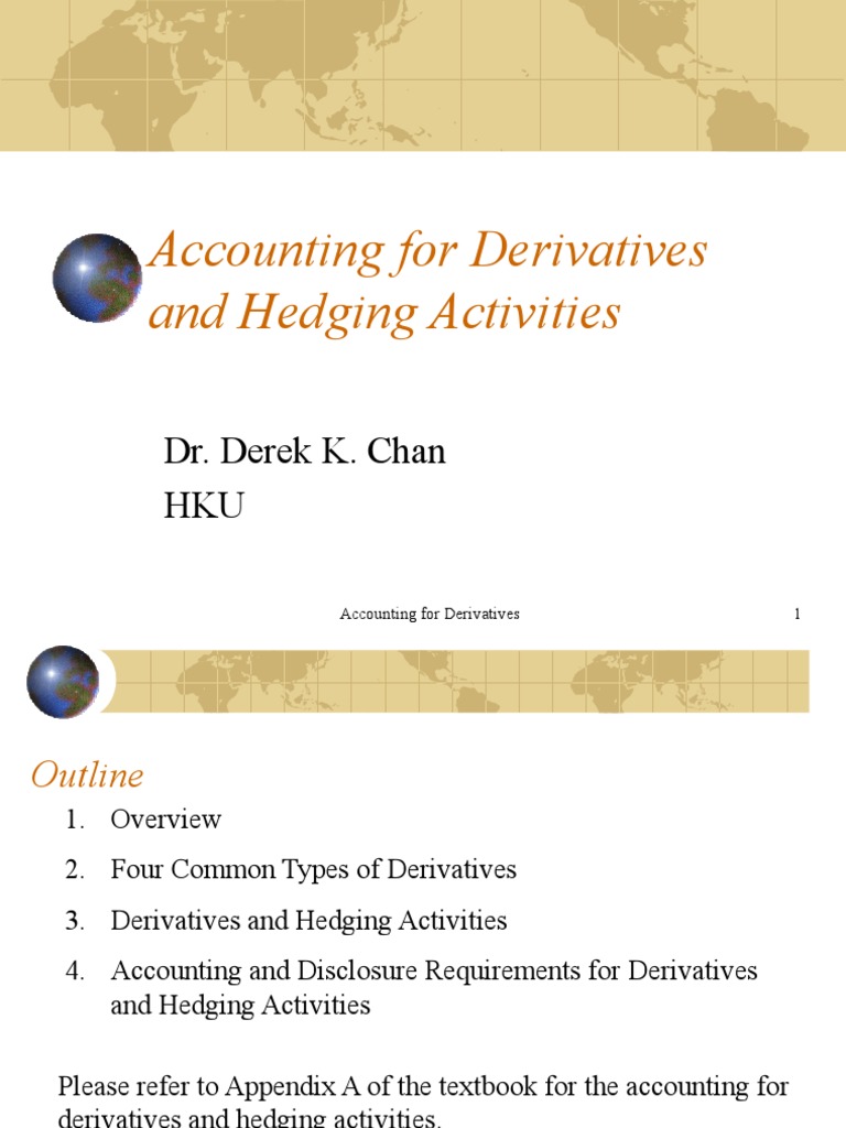 Accounting For Derivatives and Hedging Activities PDF | PDF ...