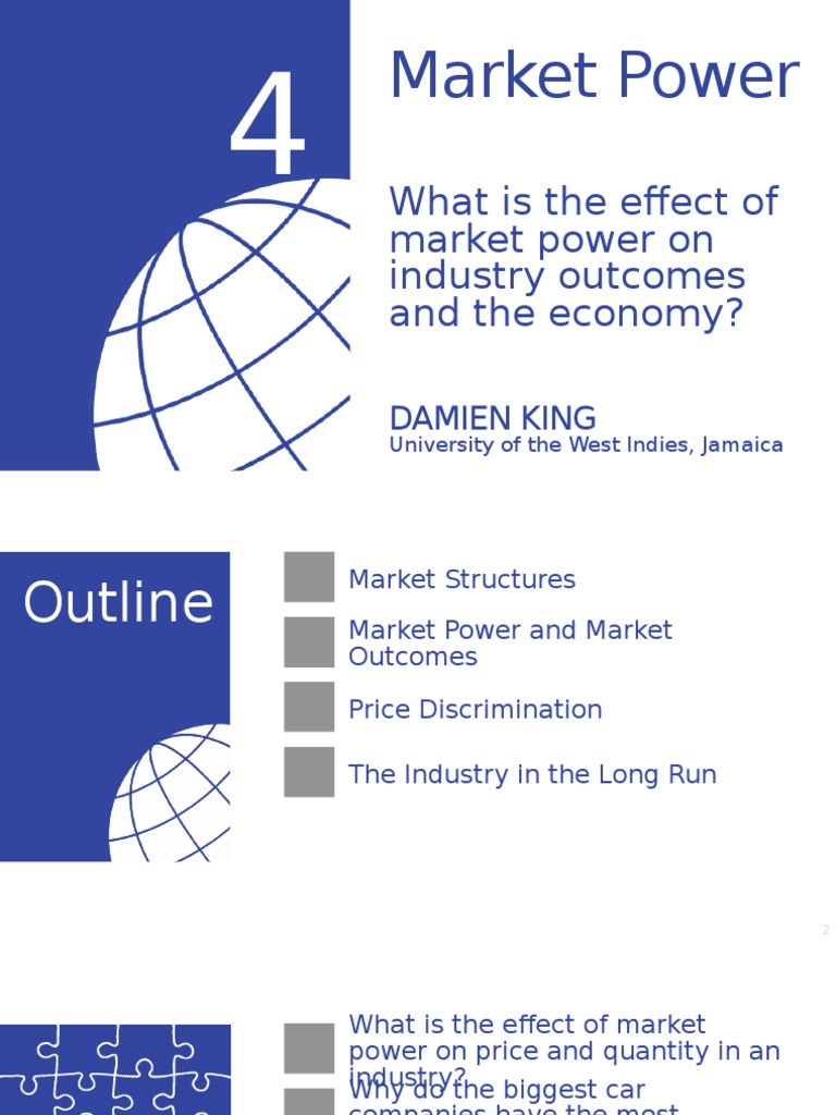 ECON 1012 - Market Power, Revised | PDF | Market Power | Monopoly