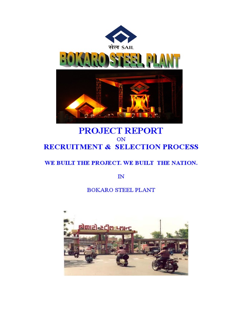 Project Report: Recruitment & Selection Process | PDF | Human Resource Management | Resource