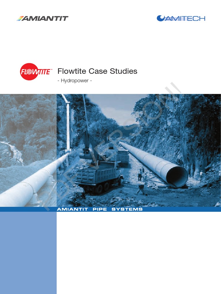 Case Studies Hydropower 5 | PDF | Hydroelectricity | Pipe (Fluid ...