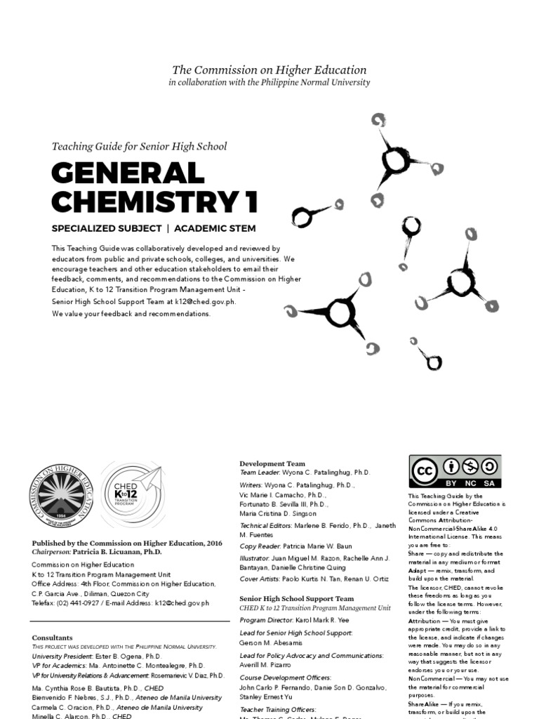 General Chemistry 1 PDF | PDF | Gases | Molecules