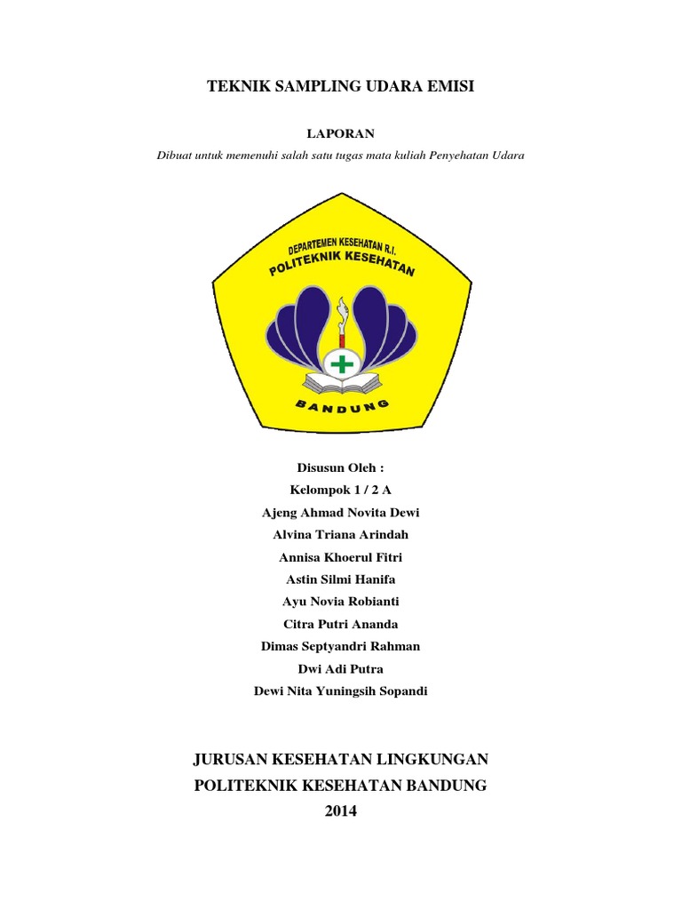 Teknik Sampling Udara Emisi | PDF
