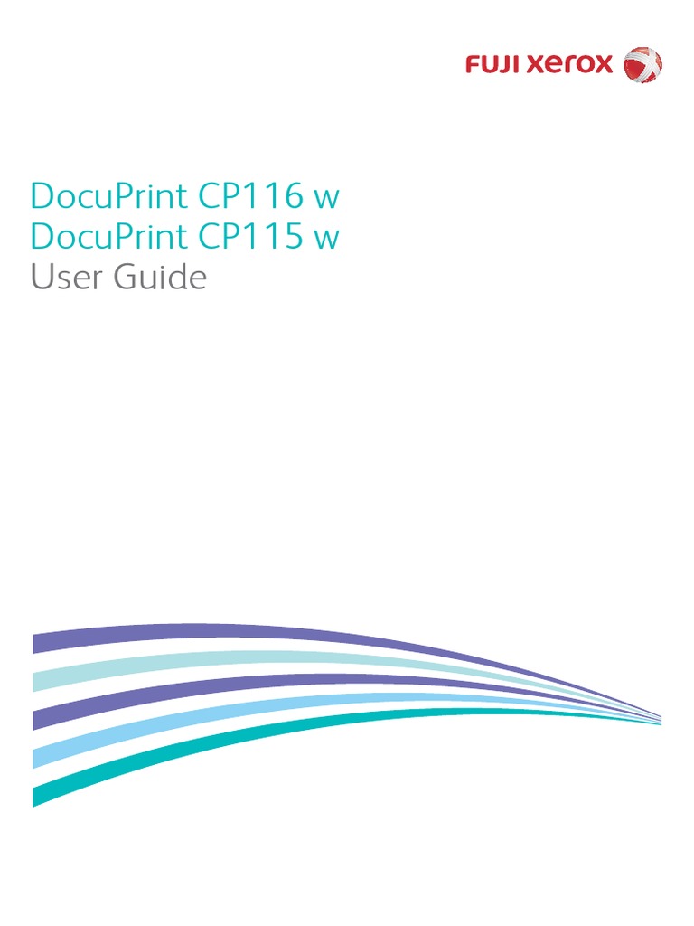 CP115 116w UserGuide | PDF | Printer (Computing) | 64 Bit Computing