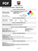 MSDS - Paint Remover | PDF | Dangerous Goods | Fires