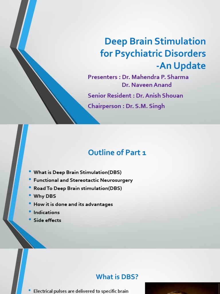 Deep Brain Stimulation | PDF | Deep Brain Stimulation | Obsessive ...