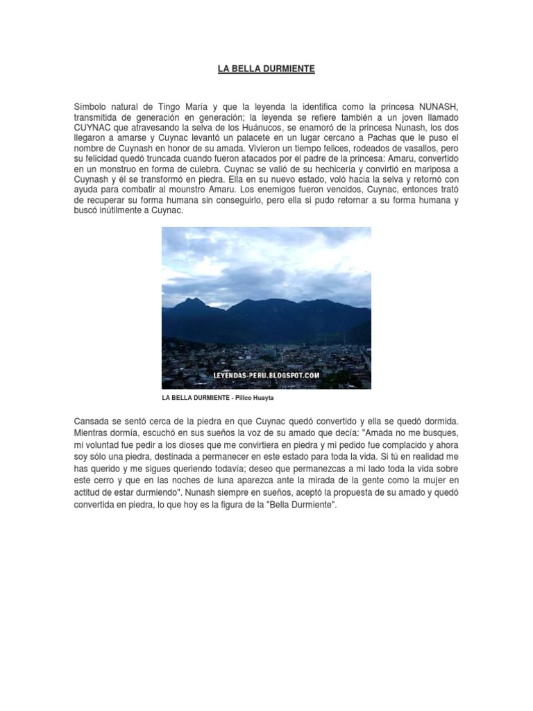 La Bella Durmiente | PDF