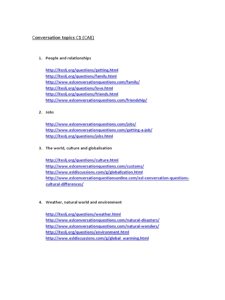 Conversation Topics C1 | Science And Technology | Science