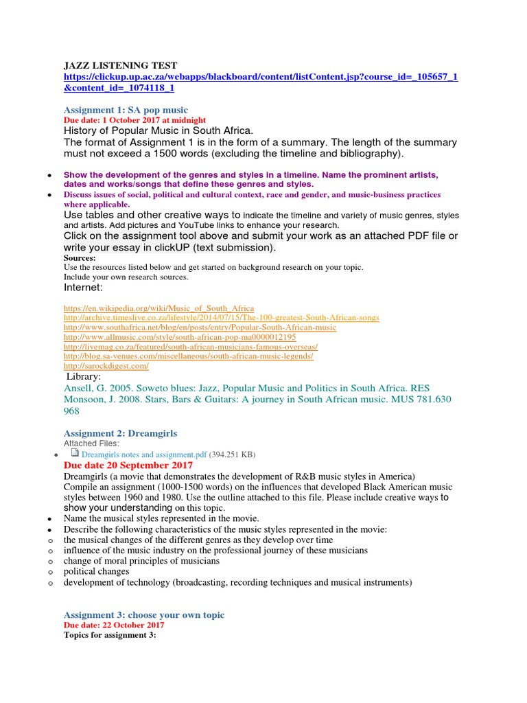 South African Popular Music Assignments | PDF | Sexual Orientation | Gender