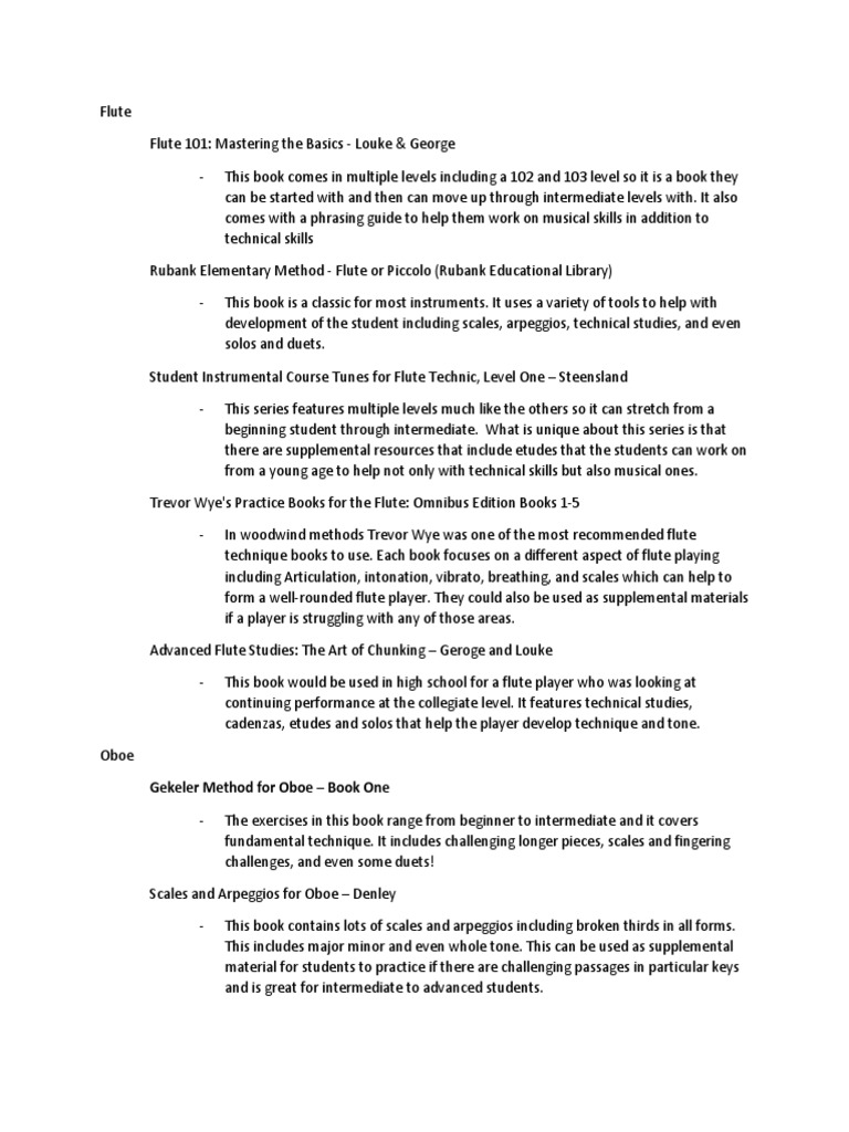 Method Books | PDF | Saxophone | Trumpet