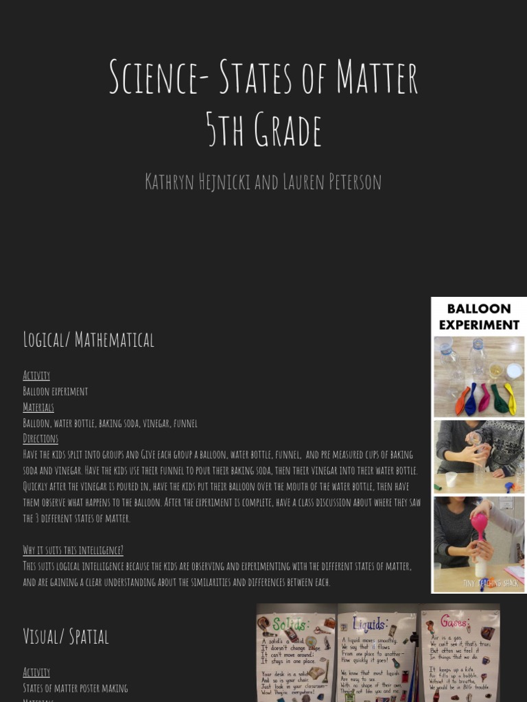 My Multiple Intelligences | PDF | Matter | Intelligence