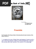 Reserve Bank of India | PDF | Reserve Bank Of India | Banks