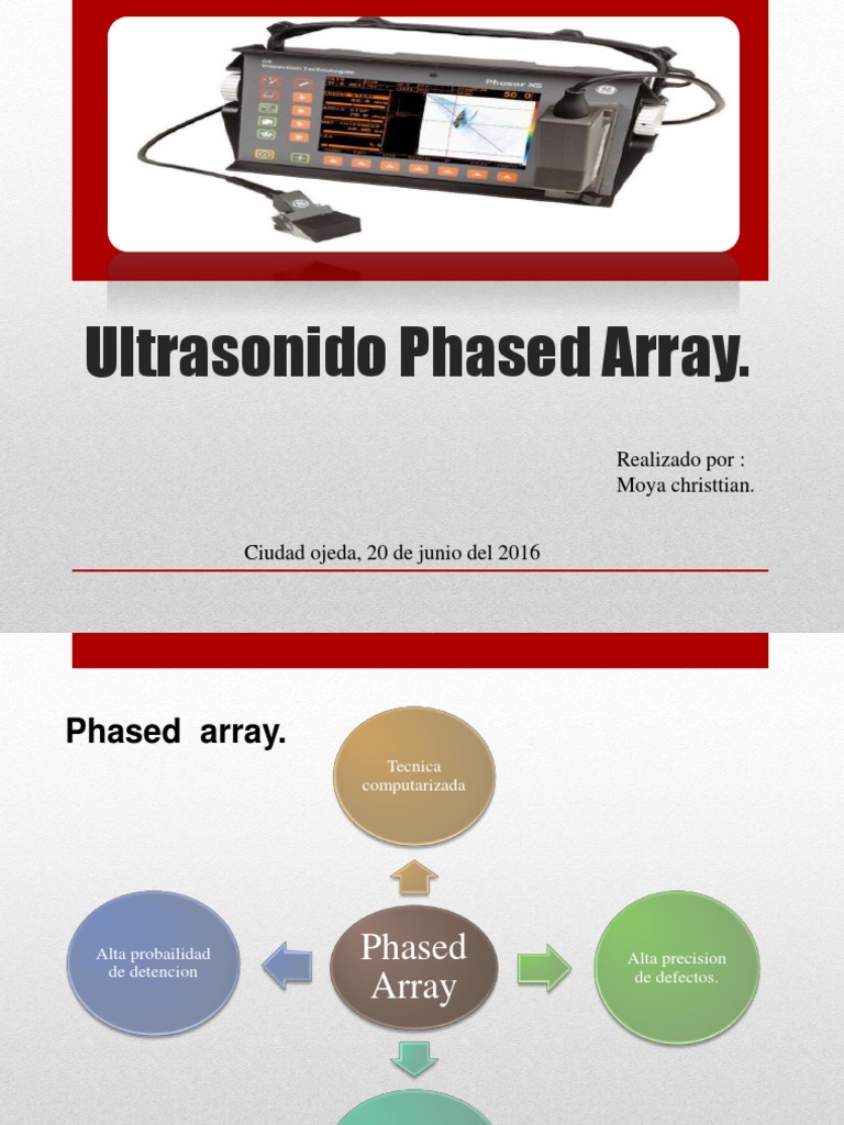 Ultrasonido Phased Array | PDF