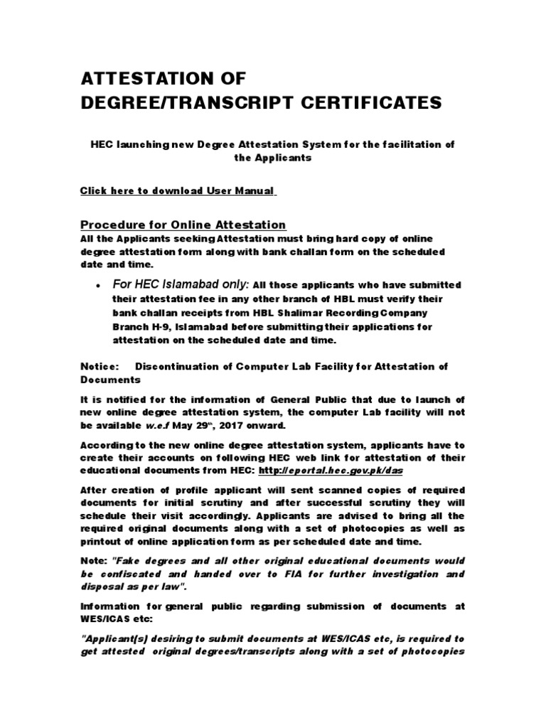 Hec Attestation of Degree | Academic Certificate | Photocopier