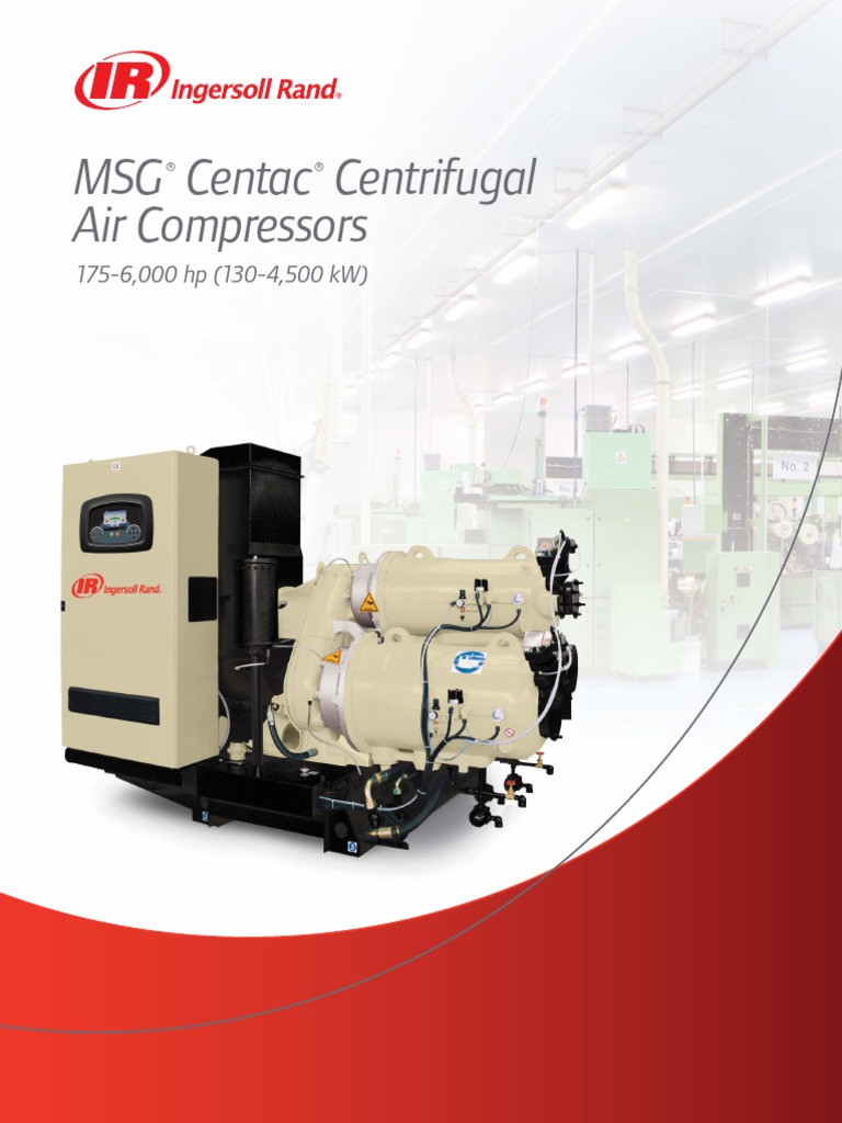 MSG Centac Centrifugal Air Compressors Overview Brochure | PDF ...