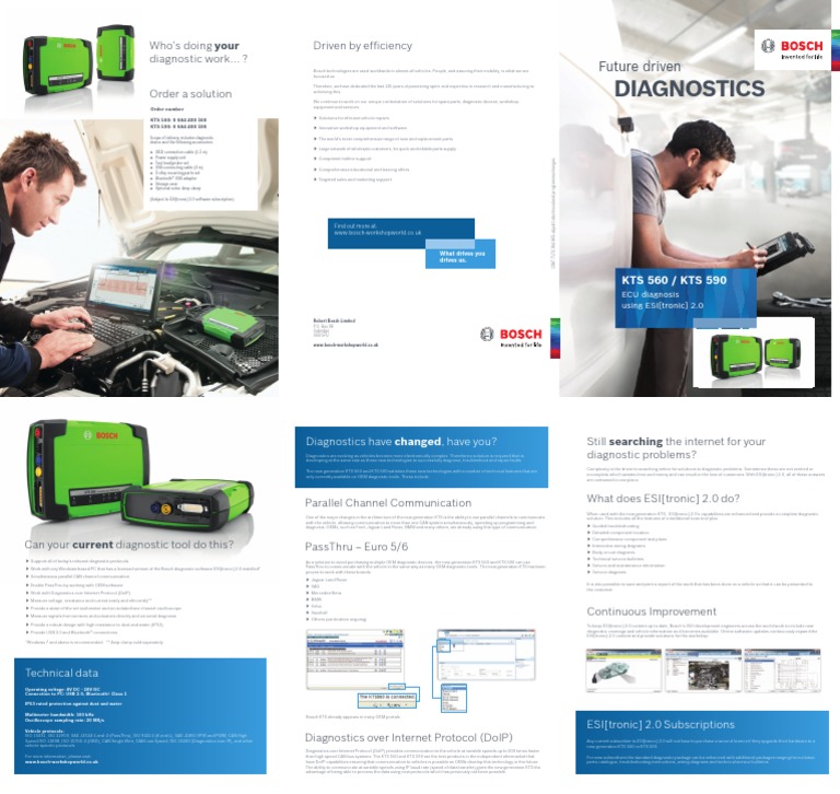 Kts 590 Bosch | PDF | Communications Protocols | Usb