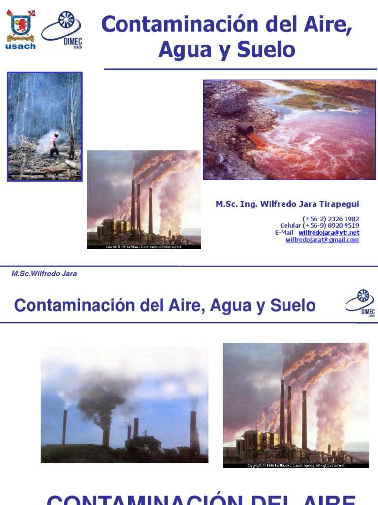 Unidad 2 Contaminación Del Aire, Agua, Suelo | PDF | Efecto invernadero ...