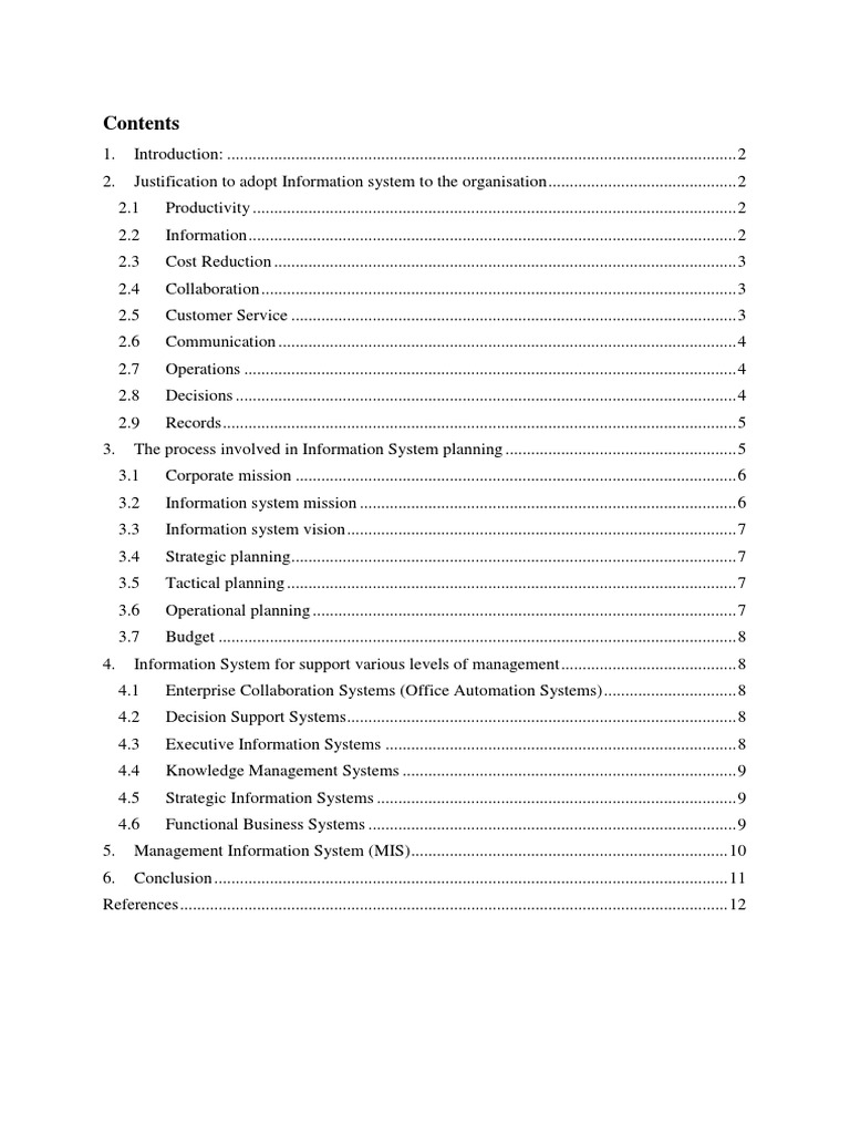 CBMS4303 Management of Information System | PDF | Information System | Strategic Management