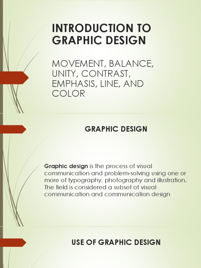 Introduction To Graphic Design | PDF | Graphic Design | Composition ...