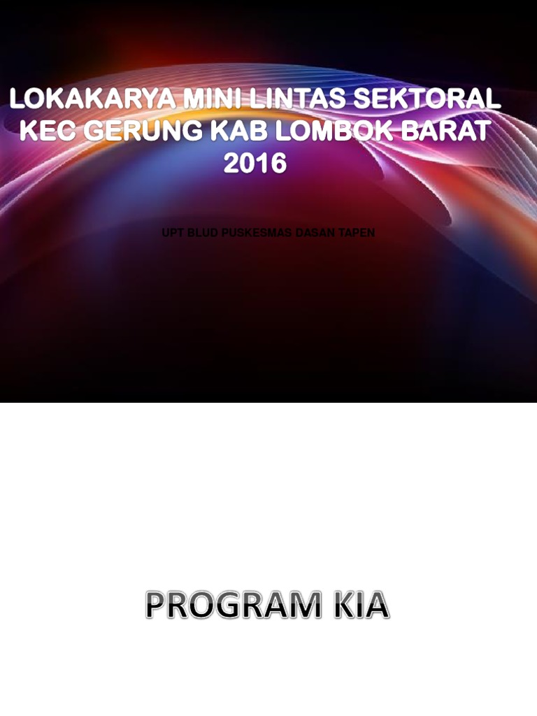Lokmin Linsek 2016 | PDF