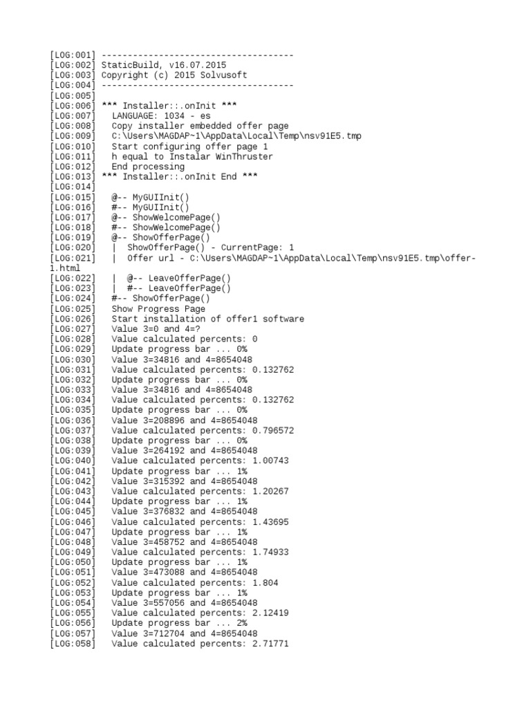 Staticbuild Log | PDF | Areas Of Computer Science | Computing
