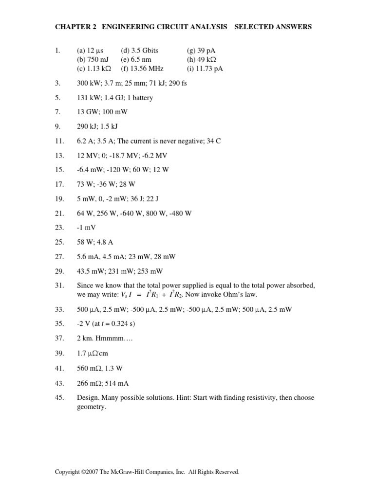 Analisis de Circuitos en Ingenieria Solucionario 7 ED William H Hayt JR ...