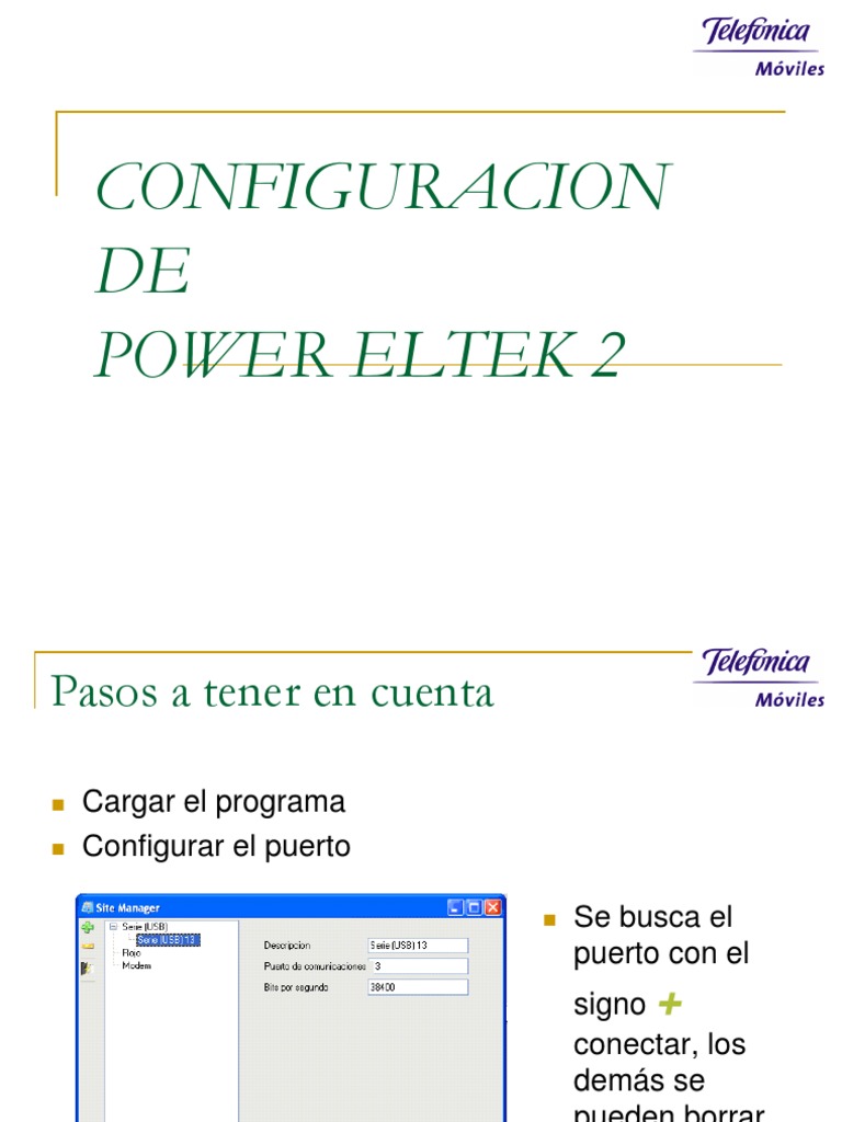 CONFIGURACION Eltek 2 PDF | PDF | Batería (electricidad) | Corriente eléctrica