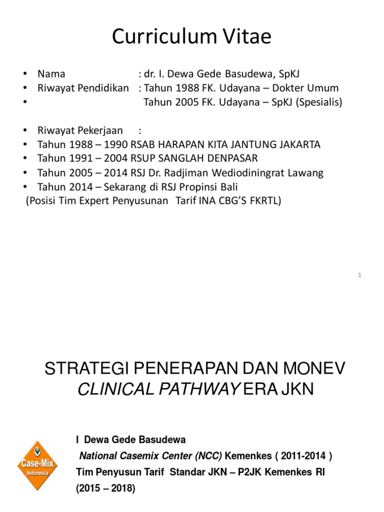 Integrated Clinical Pathway | PDF