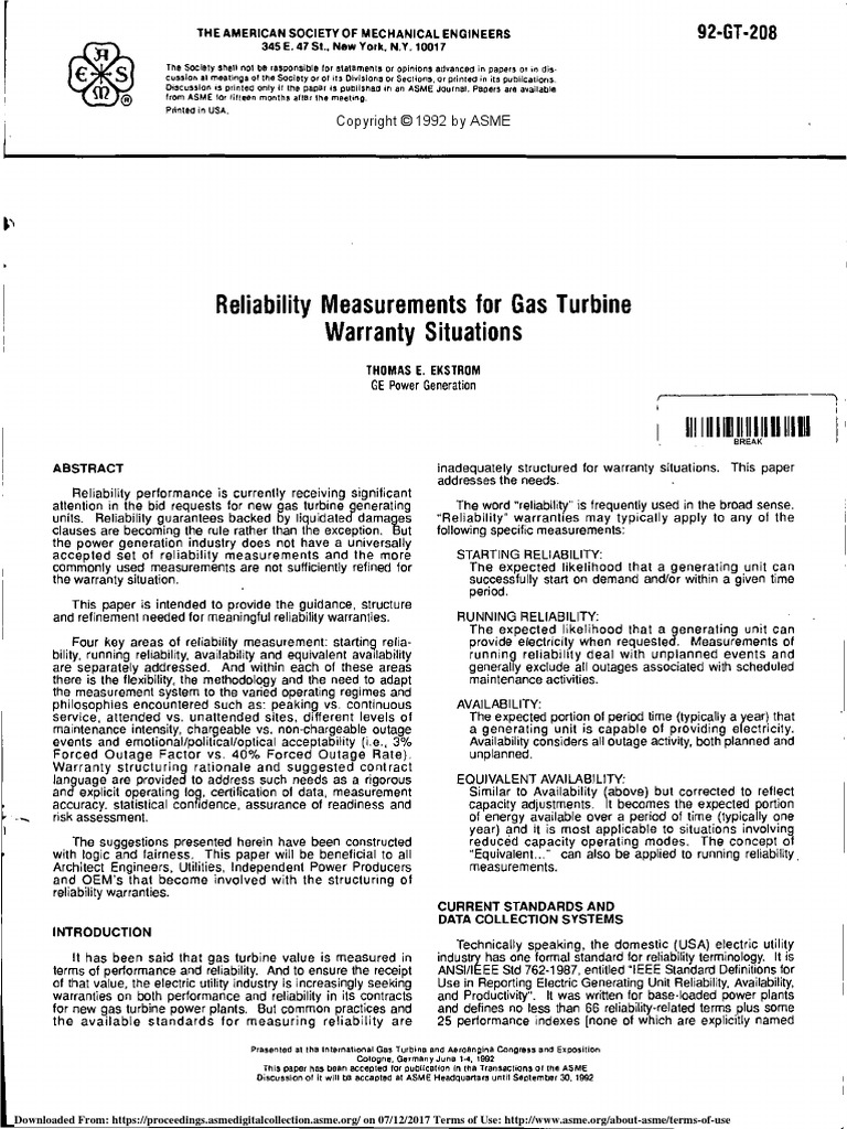 Reliability Calculations | PDF | Reliability Engineering | Engineering