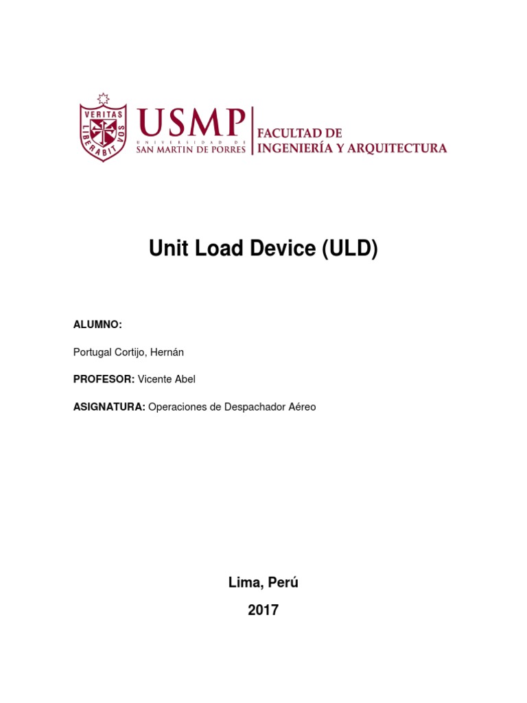 Tipos y Ventajas de ULD en Aviación | PDF | Aviación | Industrias