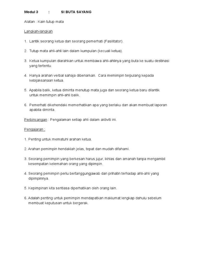 Contoh LDK | PDF