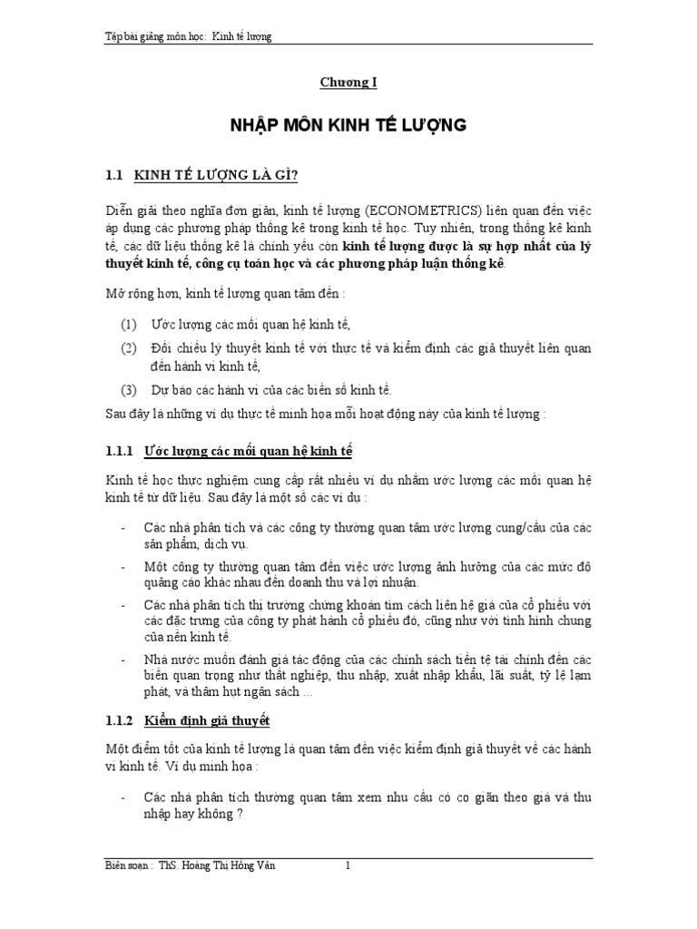 Kinh Te Luong | PDF