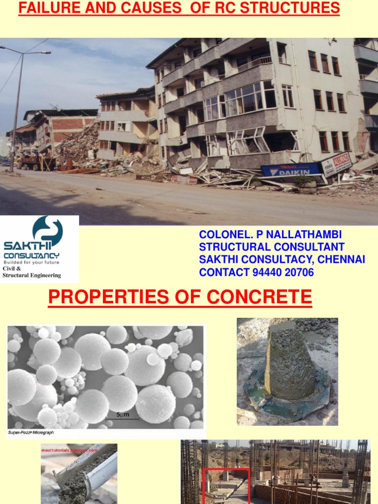 Materials and Methods For Failure Remidies | PDF | Concrete | Strength ...