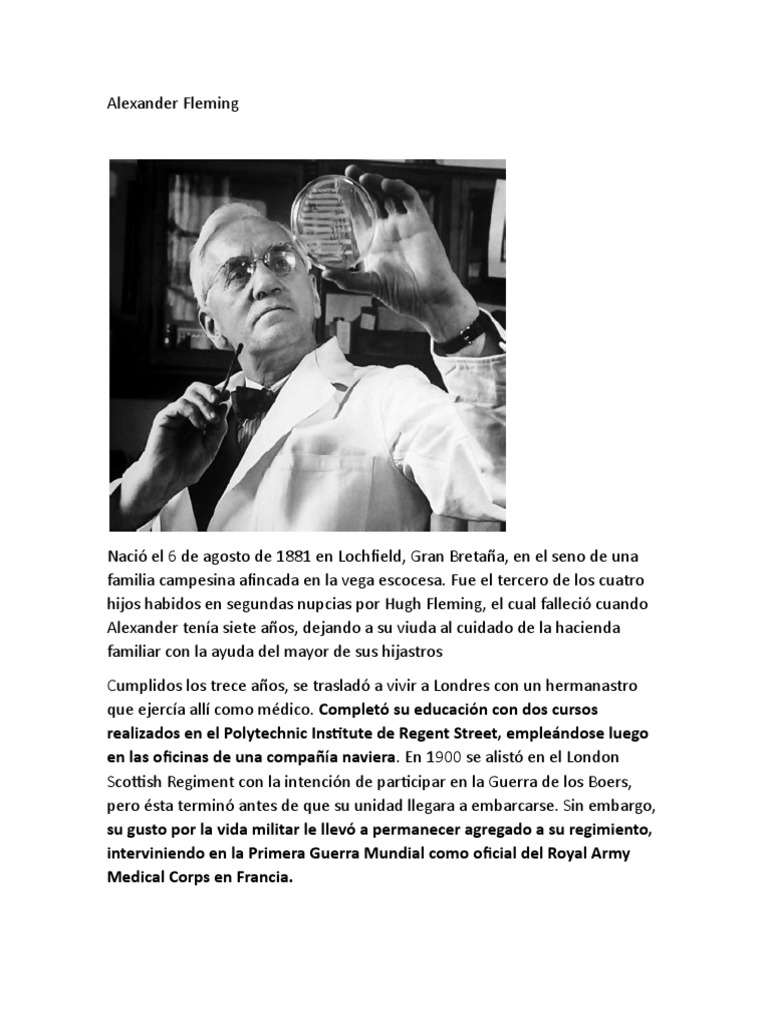 Alexander Fleming